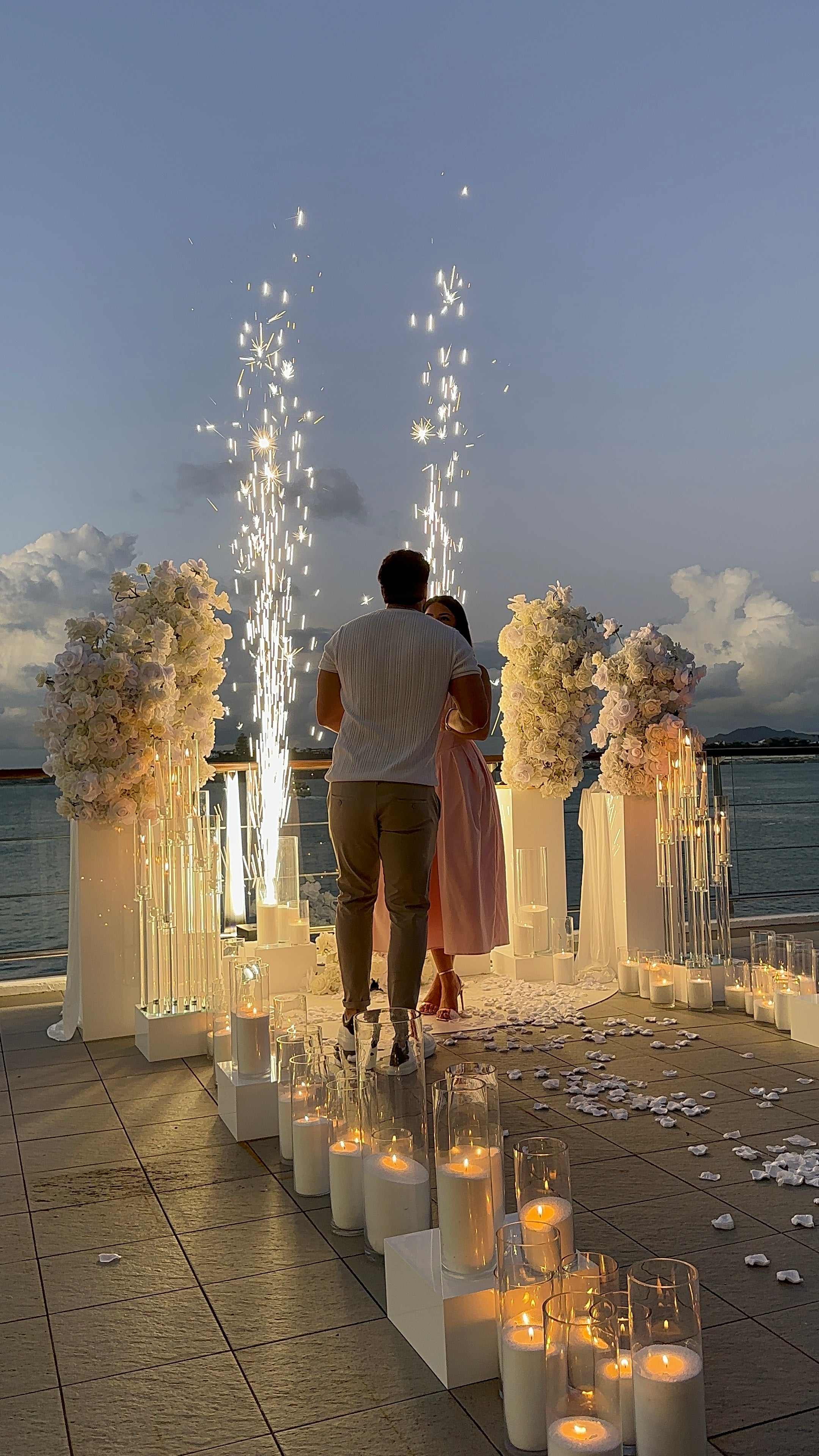 Luxury proposal decorations – Bloom & Co